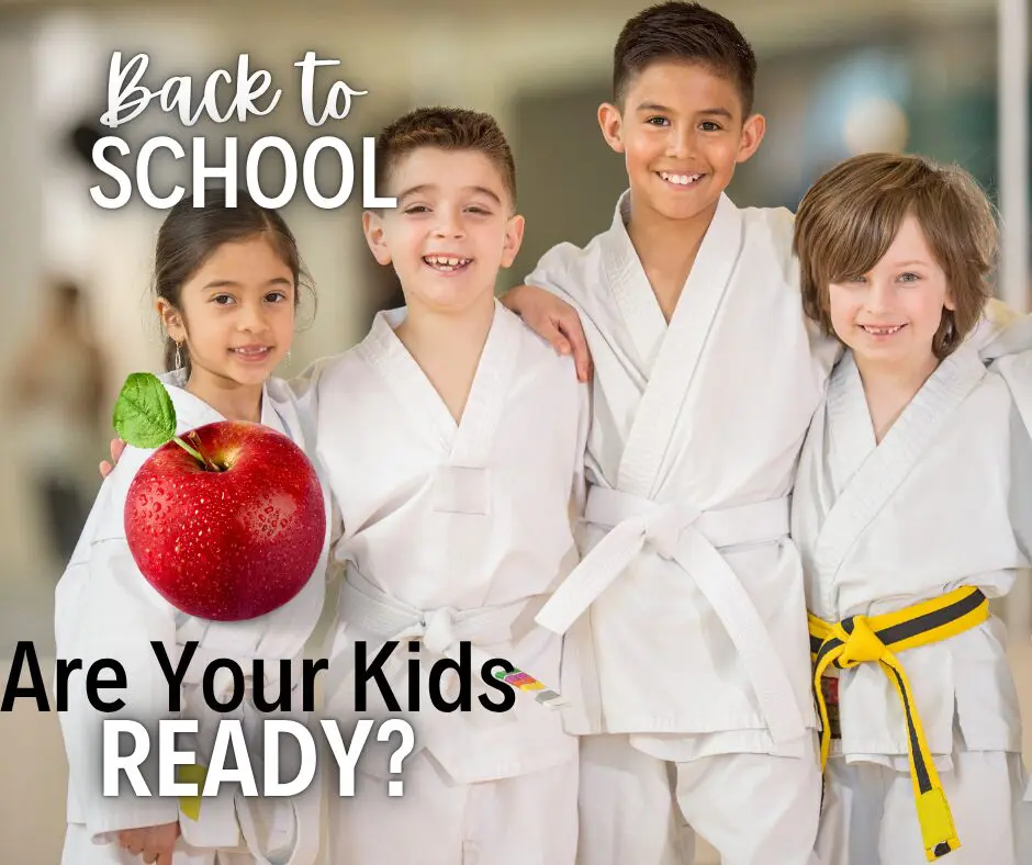 Back-to-School Tips from a Kids Karate Coach in Garner & Clayton